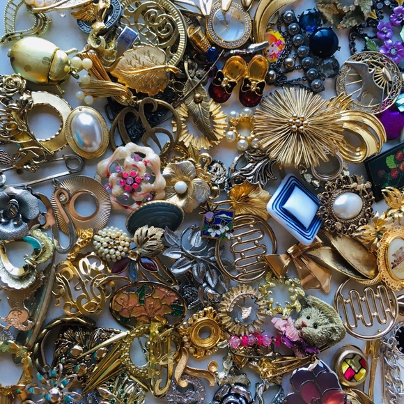 Vintage | Office | Vintage Accessories For Craft Supplies Repurposing ...